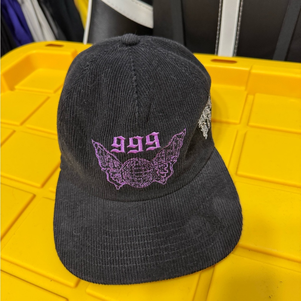 Juicewrld 999 Black And Purple Cap - Gem